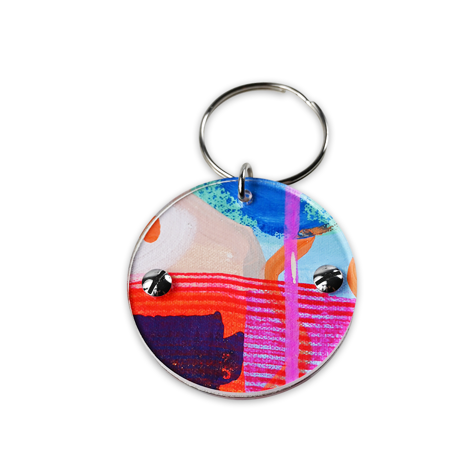 Tiff Manuell | One of a Kind, Hand Made, Artwork and Perspex Keyring